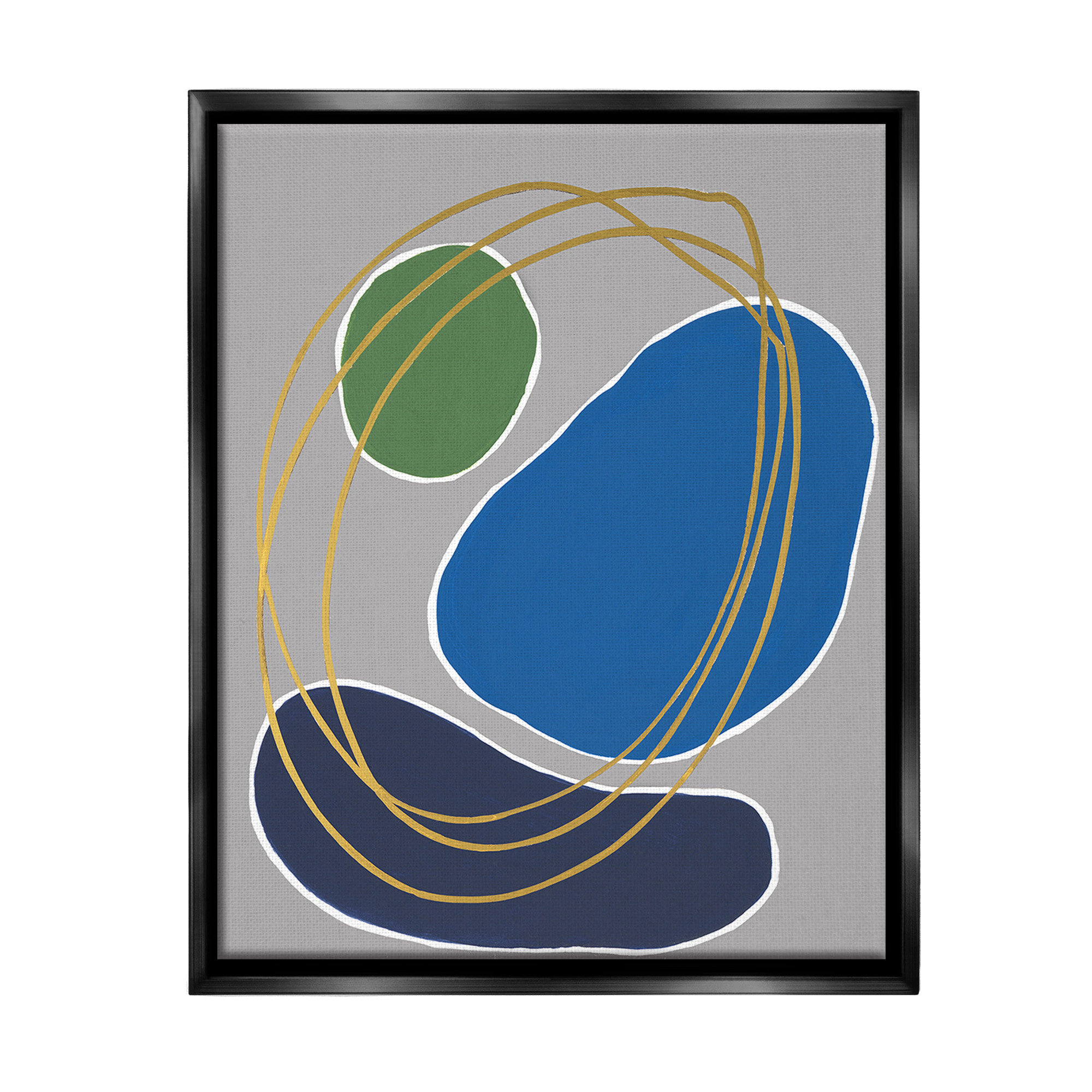 Ivy Bronx " Oblong Geometric Shapes " by Regina Moore on | Wayfair