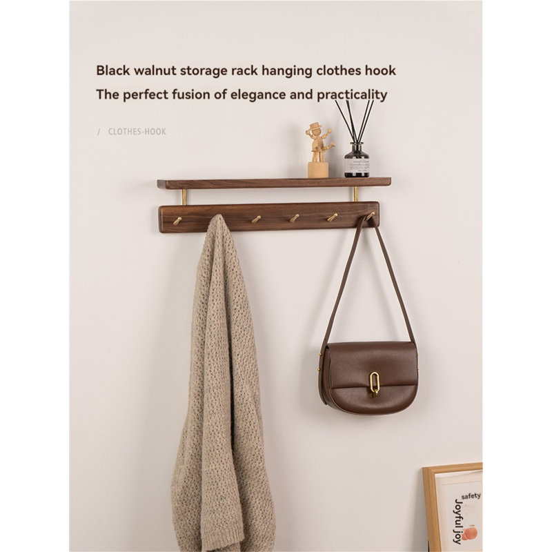Rebrilliant Raqwan Freestanding 6 - Hook Wall Mounted Coat Rack | Wayfair