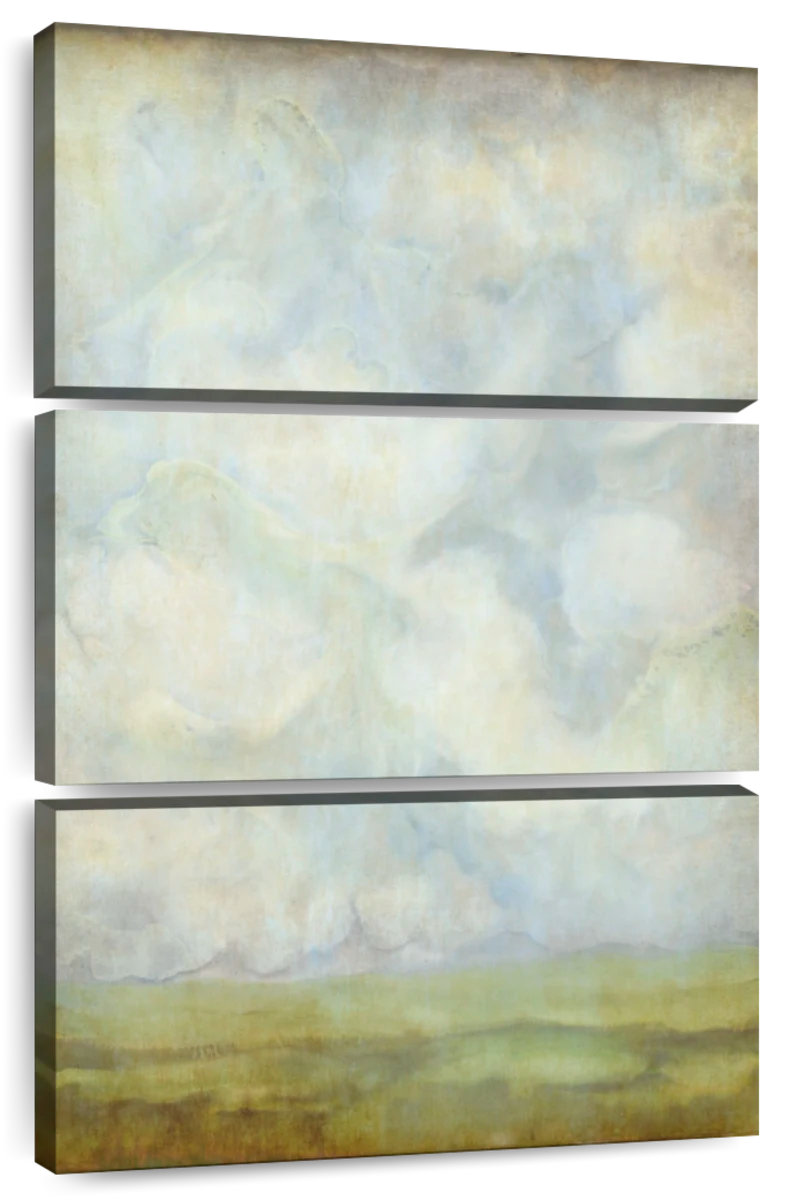 Wade Logan® Avery Aged Abstract Landscape I | Wayfair