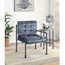17 Stories Metal Frame Accent Chair, Metal Frame Chair | Wayfair