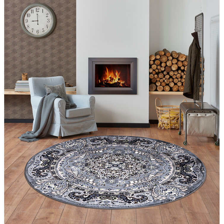 Latitude Vive Basimah Persian Machine Woven Indoor / Outdoor Area Rug ...