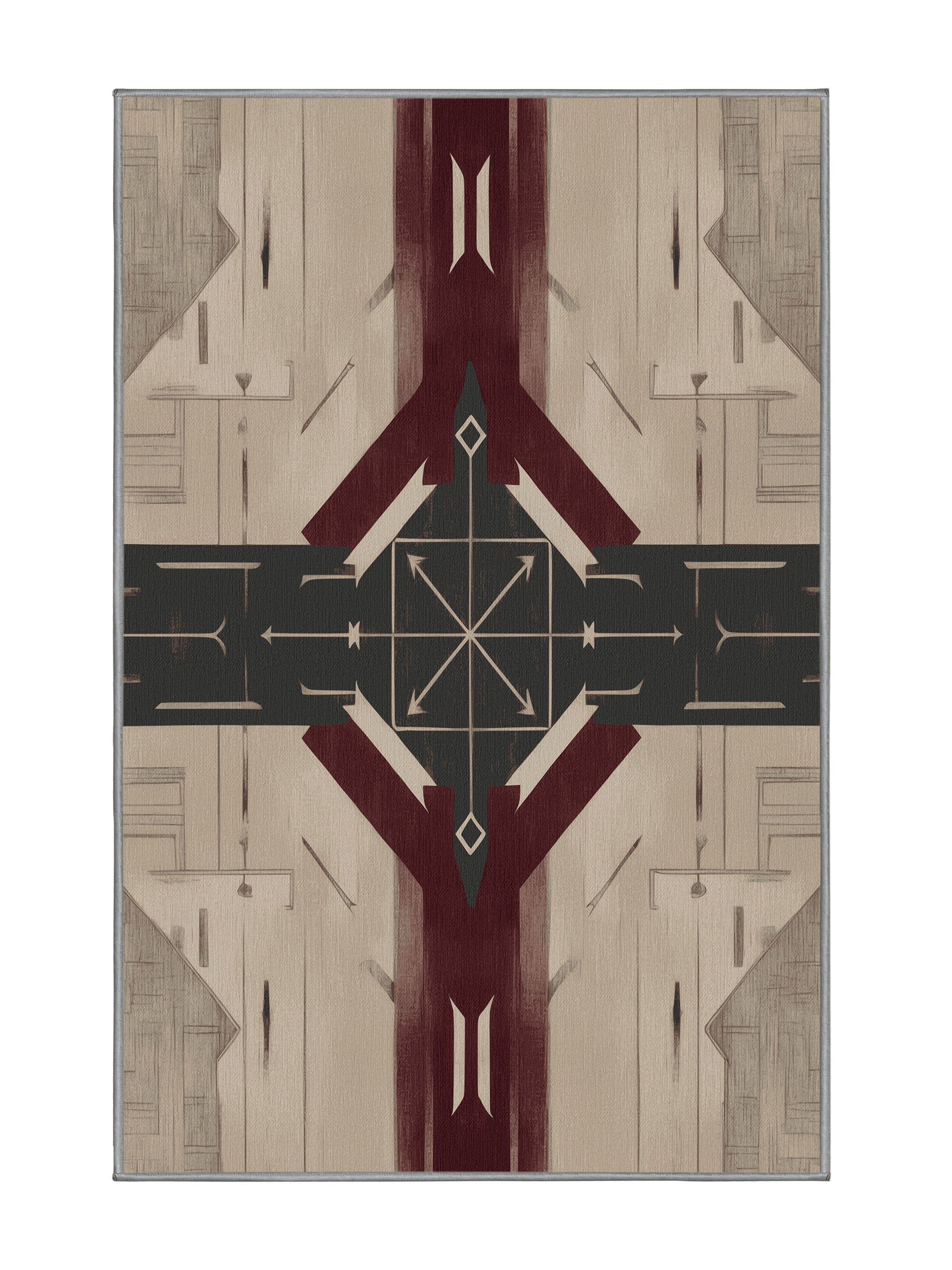 Union Rustic Legacy Lines Rug | Wayfair