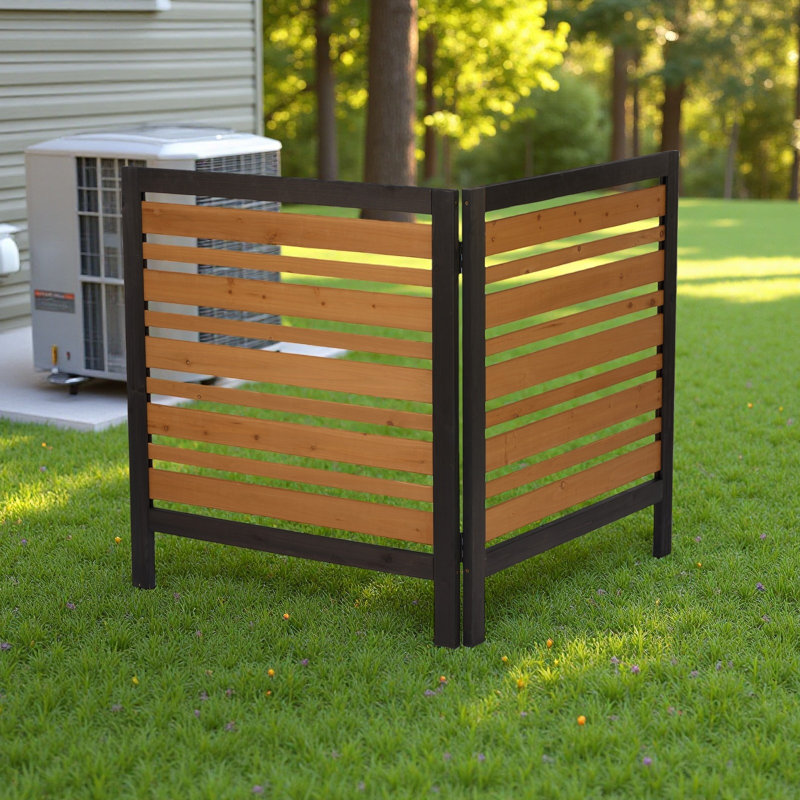 Line Apparel ecommerce Double Panel Outdoor Wooden Fence | Wayfair