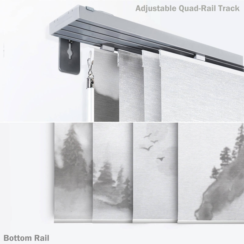 Loon Peak® Sheer Vertical Blind | Wayfair