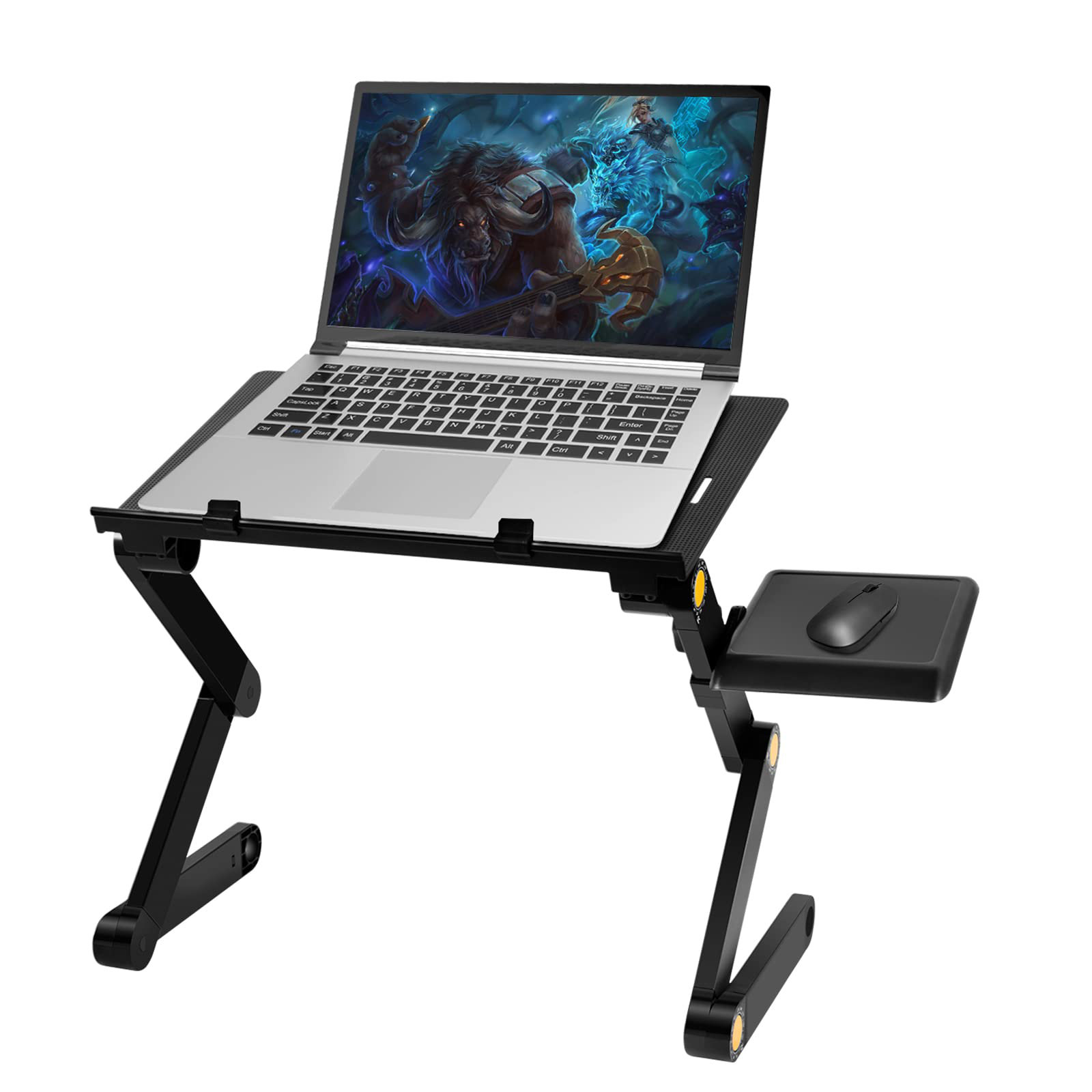 MASMIO Portable Laptop Table Stand for with 1 Strengthened CPU Fans ...