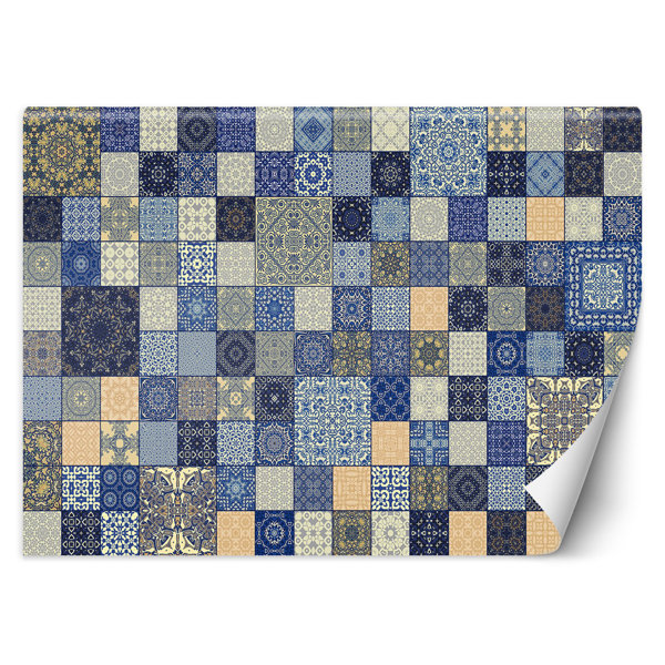 Latitude Vive 9 Piece Rashawn 3.15m x 4.5m Satin Mural | Wayfair.co.uk