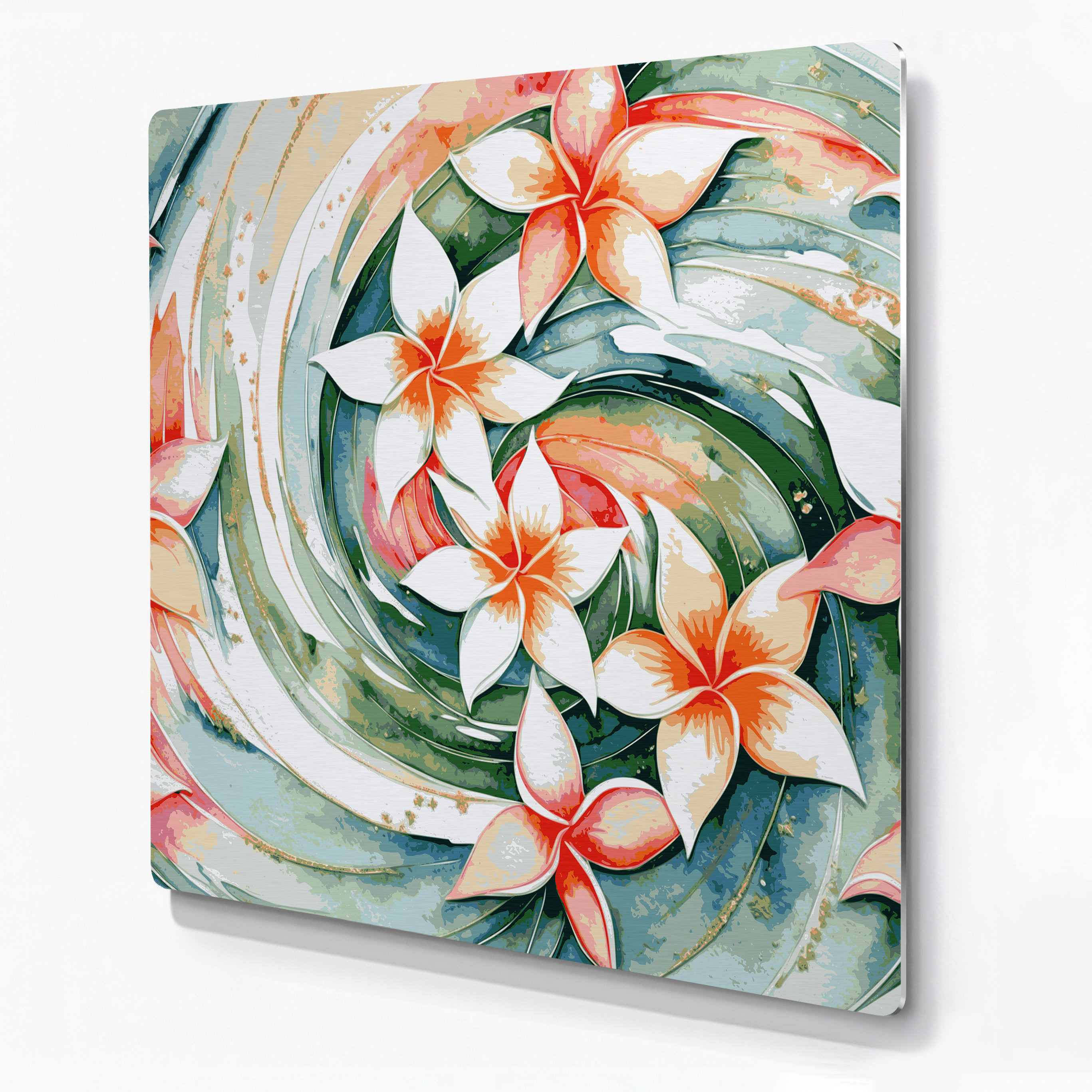 Latitude Run® Hawaiian Star Patterns Beige Metal Wall Art | Wayfair