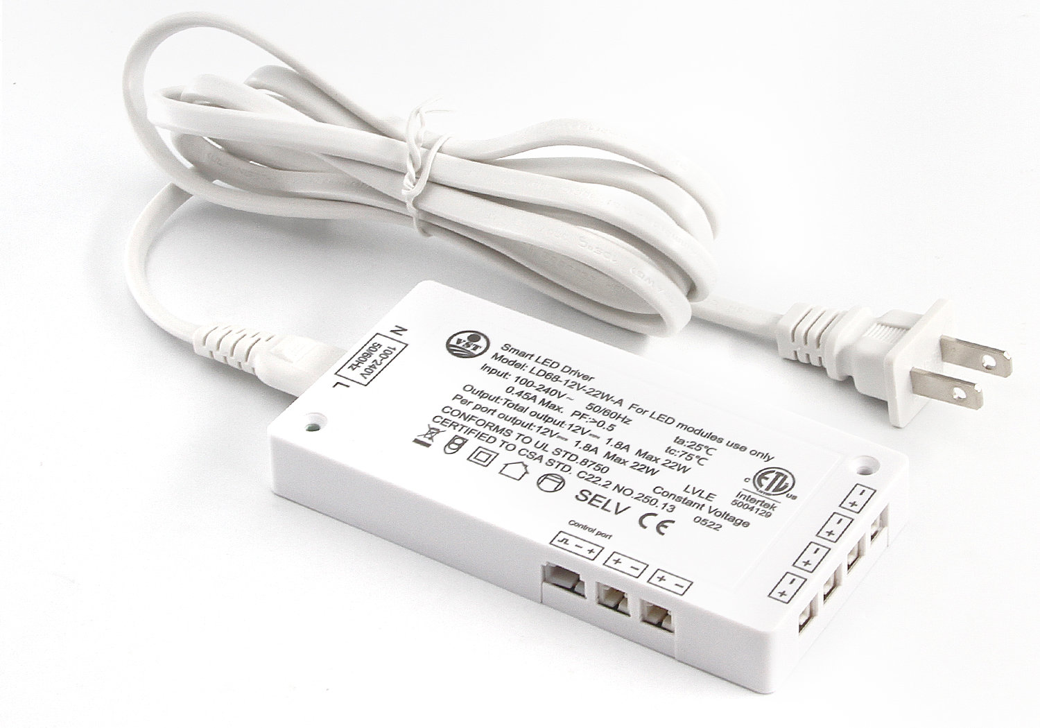 VST 12V Electronic Transformer Dimmable White Led Driver | Wayfair