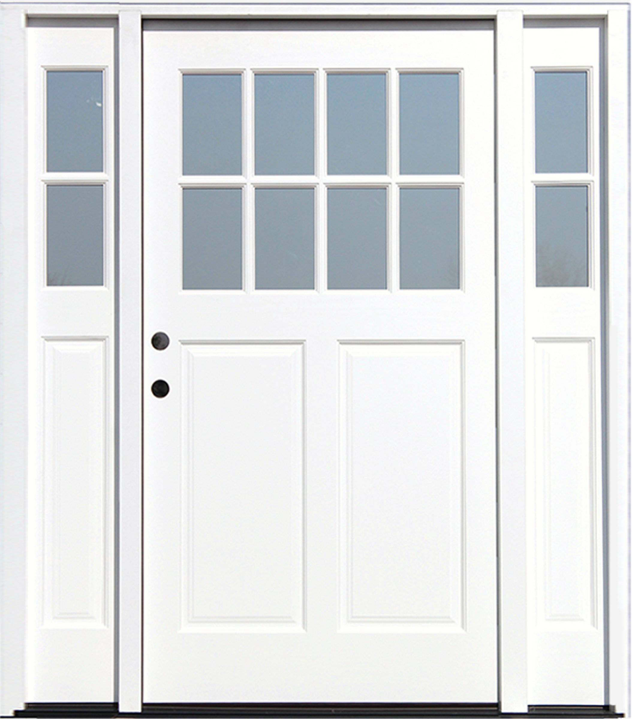 Creative Entryways Ready to Install Mahogany Prehung Front Entry Door ...