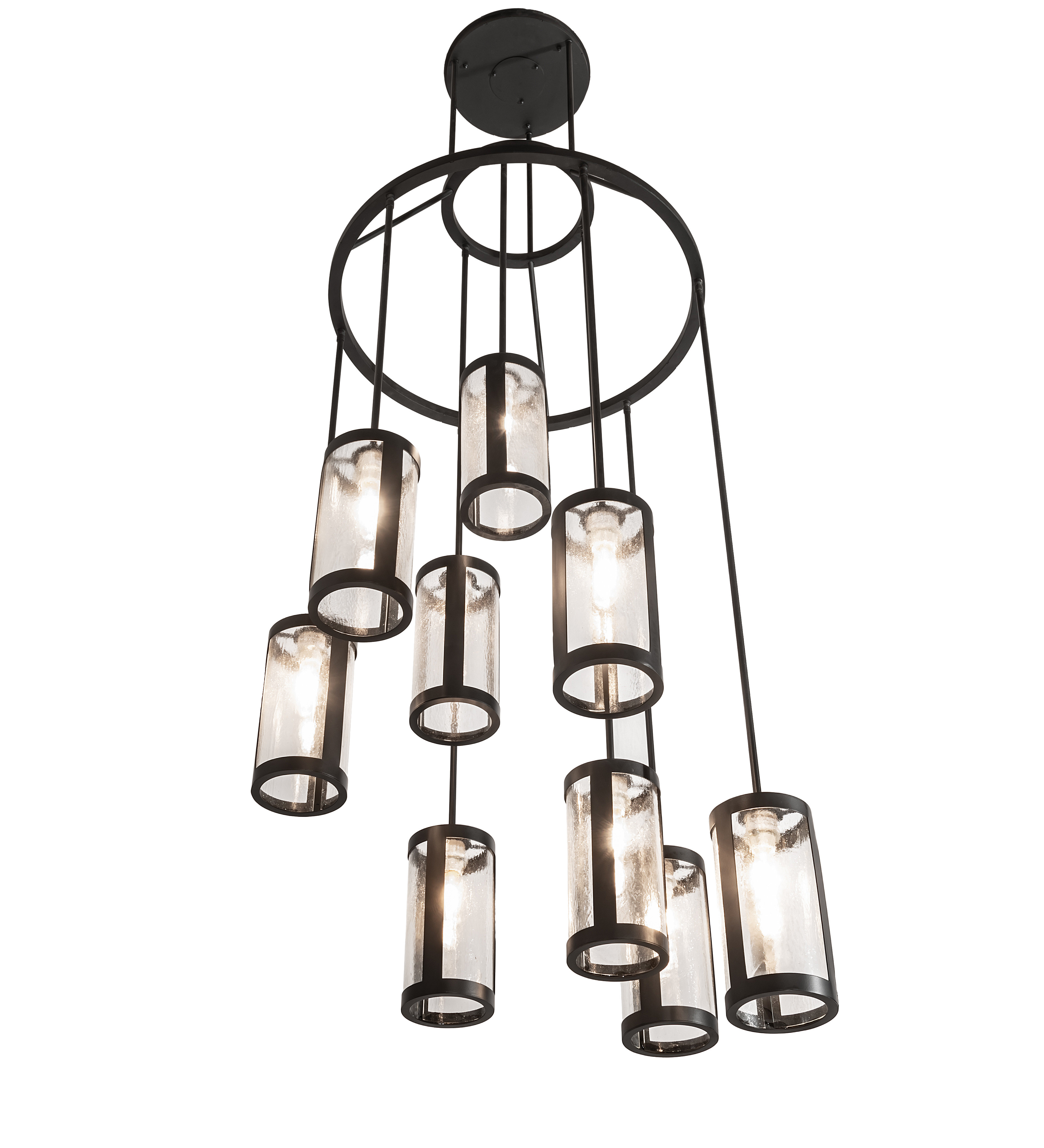2nd Ave Lighting 9 - Light Unique Cylinder Chandelier | Wayfair