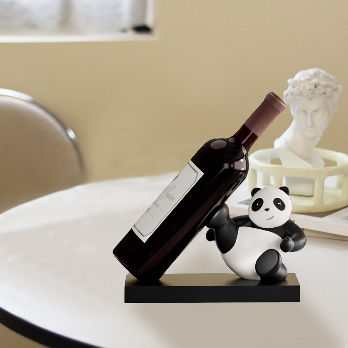 Trinx Cute Panda Shaped Wine Rack - Wayfair Canada