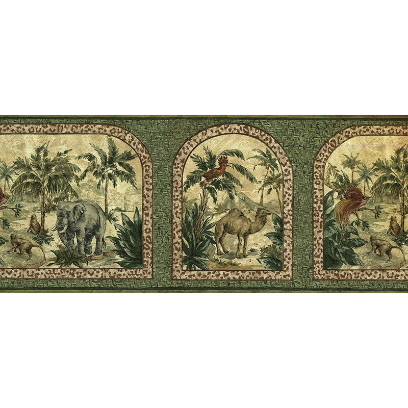 Bay Isle Home™ 15' L x 10.25" W Wallpaper Border | Wayfair