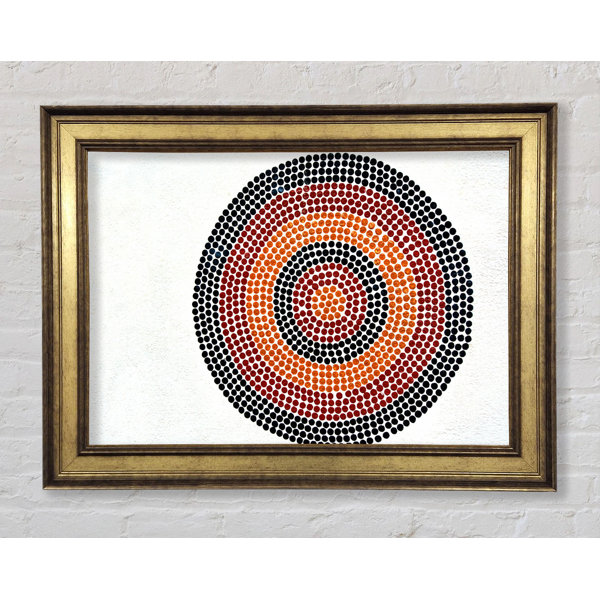 Bright Star Aboriginal Pattern 7 - Single Picture Frame Print | Wayfair ...