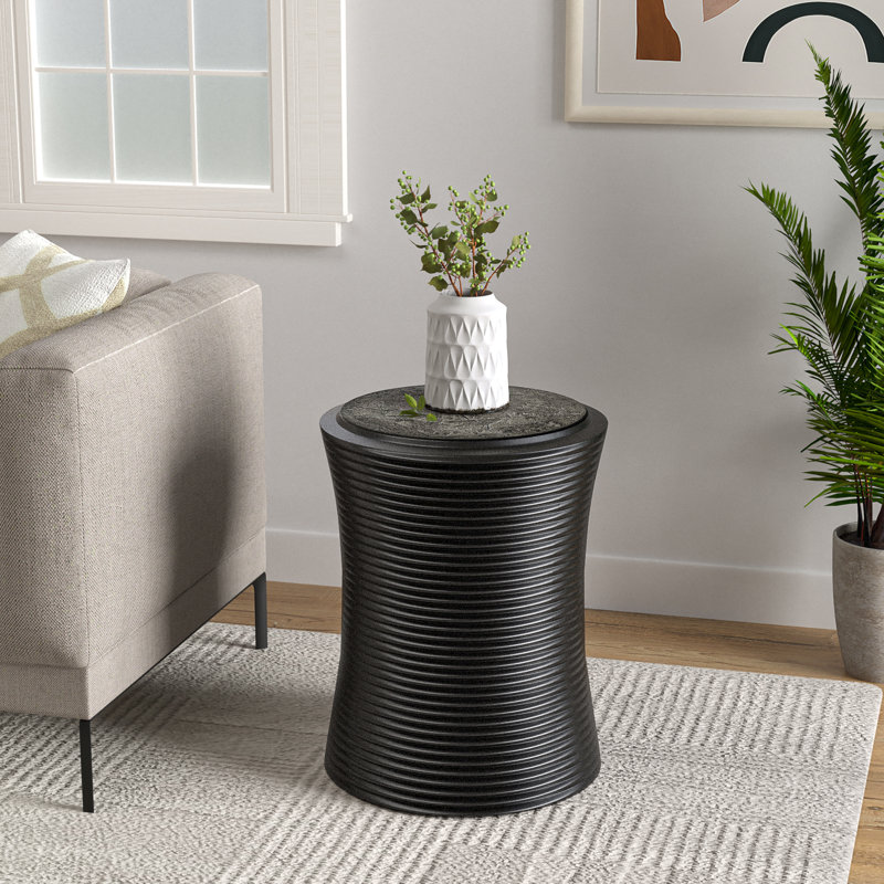 Wade Logan Carrin Outdoor Concrete Side Table & Reviews - Wayfair Canada