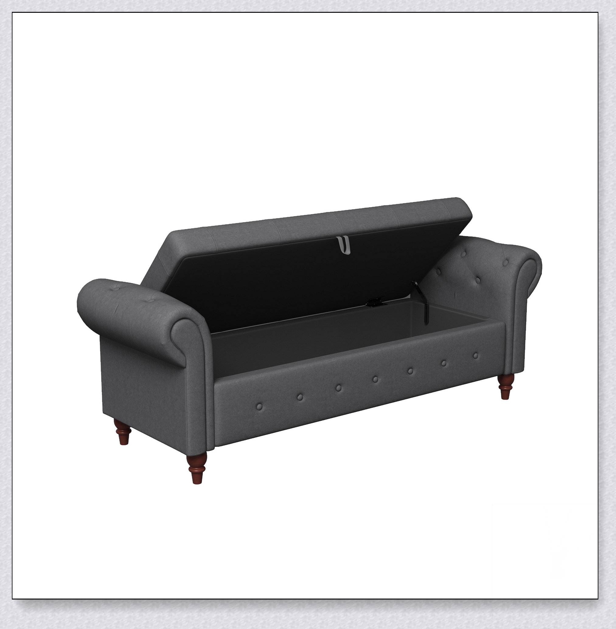 Red Barrel Studio® 033 Bench,Simple design, comfortable and durable ...