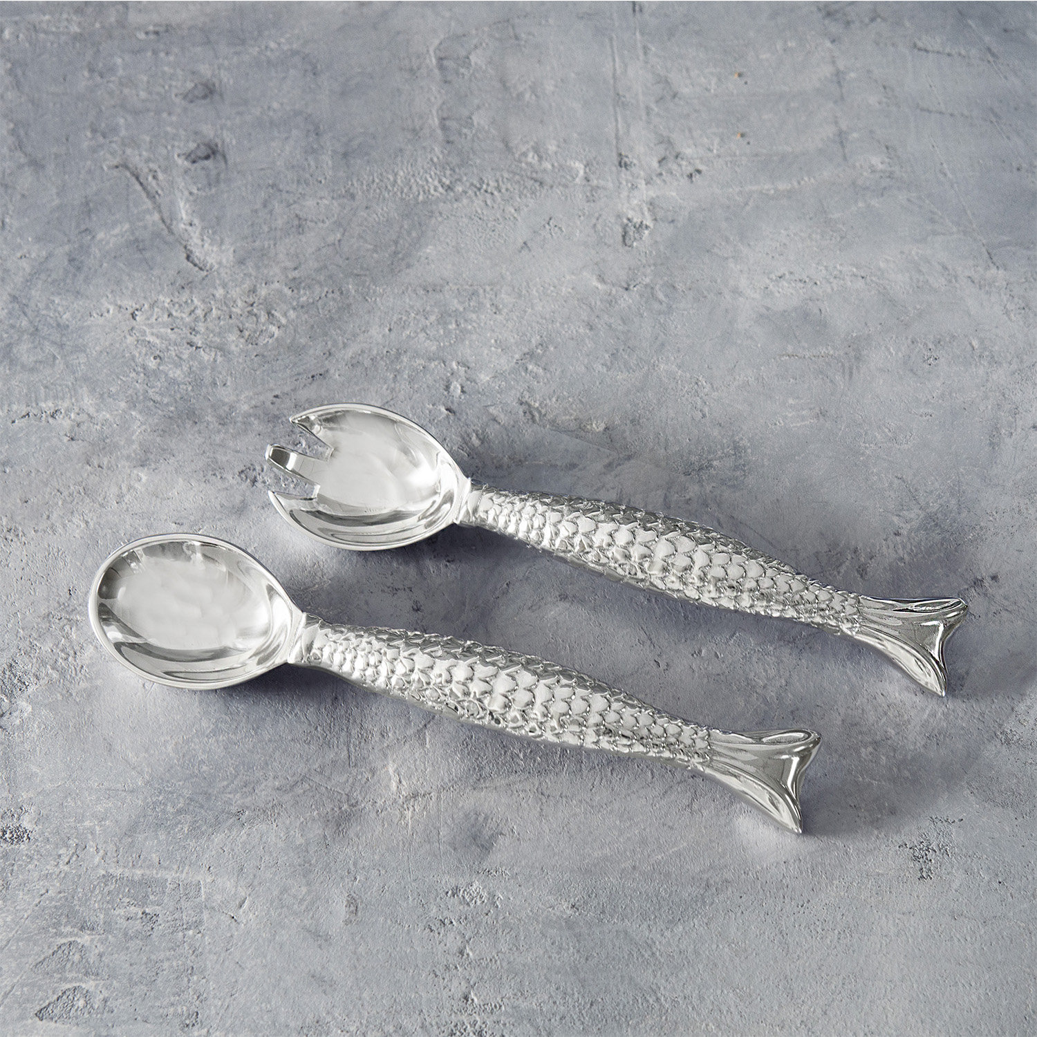 Beatriz Ball Ocean Fish 2 Piece Salad Servers Set | Wayfair