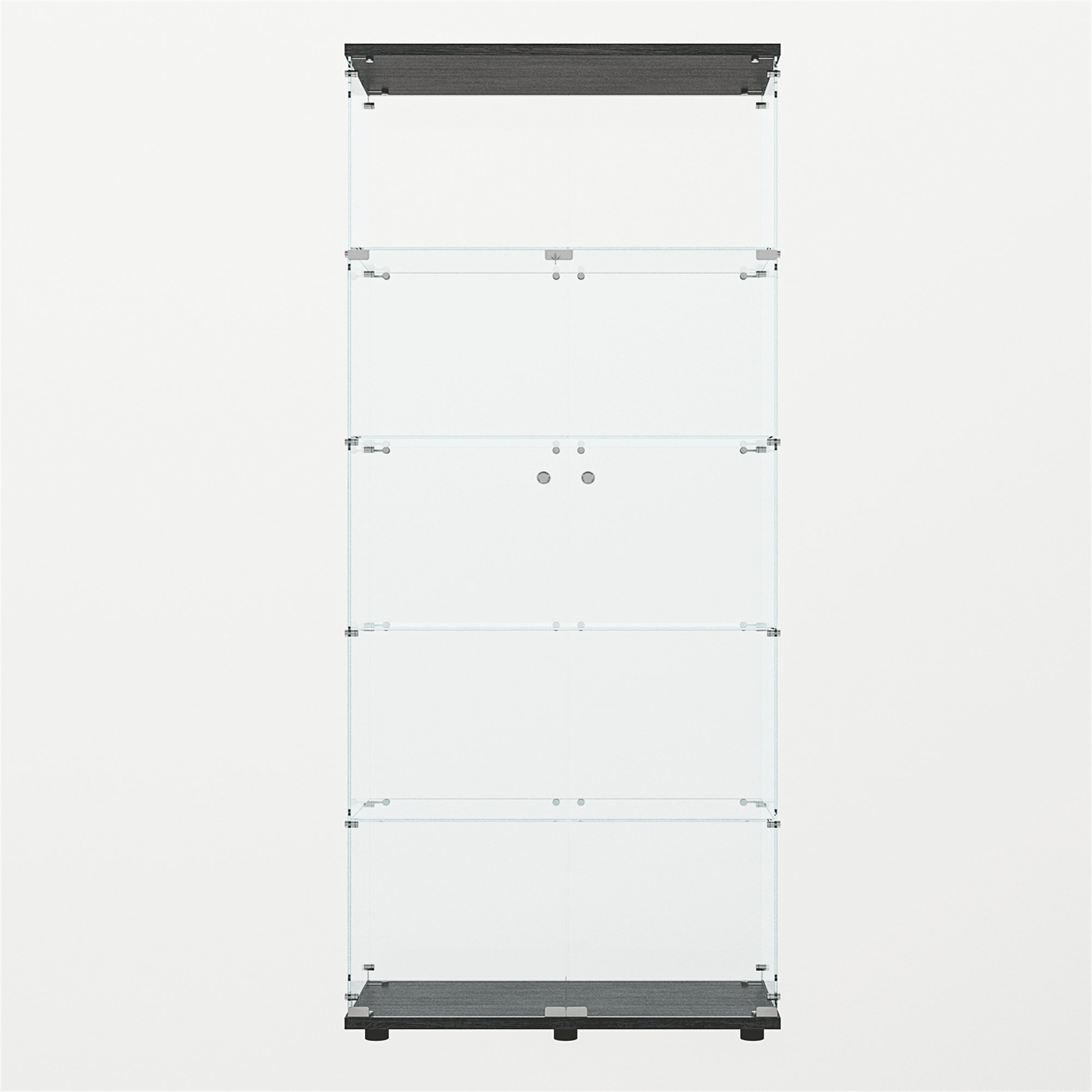 George Oliver Tempered Glass Display Cabinet | Wayfair