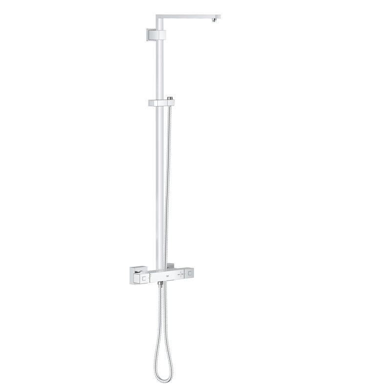 GROHE Euphoria Cube® Thermostatic Complete Shower System with TurboStat ...
