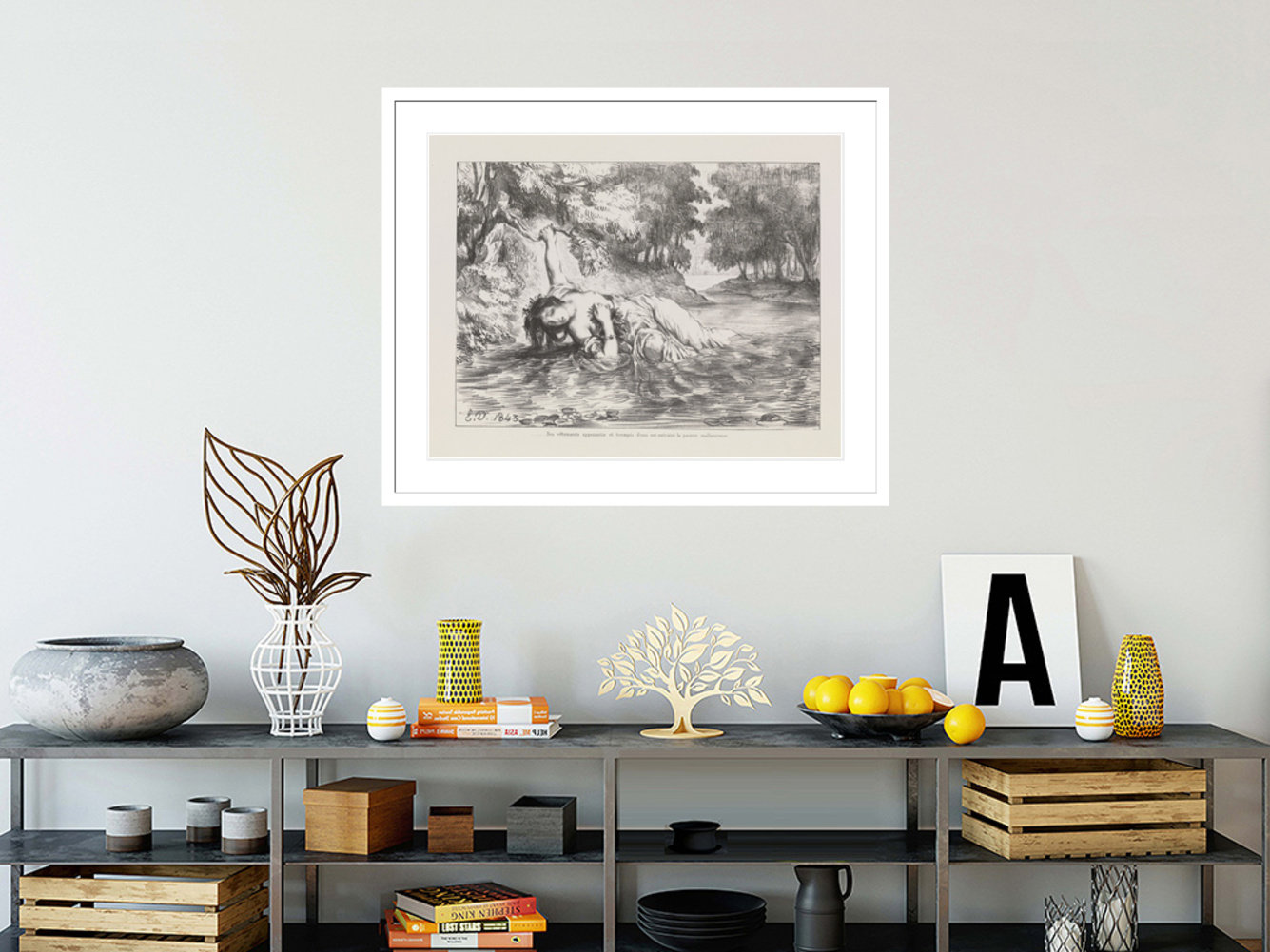 Astoria Grand Mort d’Ophélie (Act. IV. Sc. VII) (Death of Ophelia) from ...