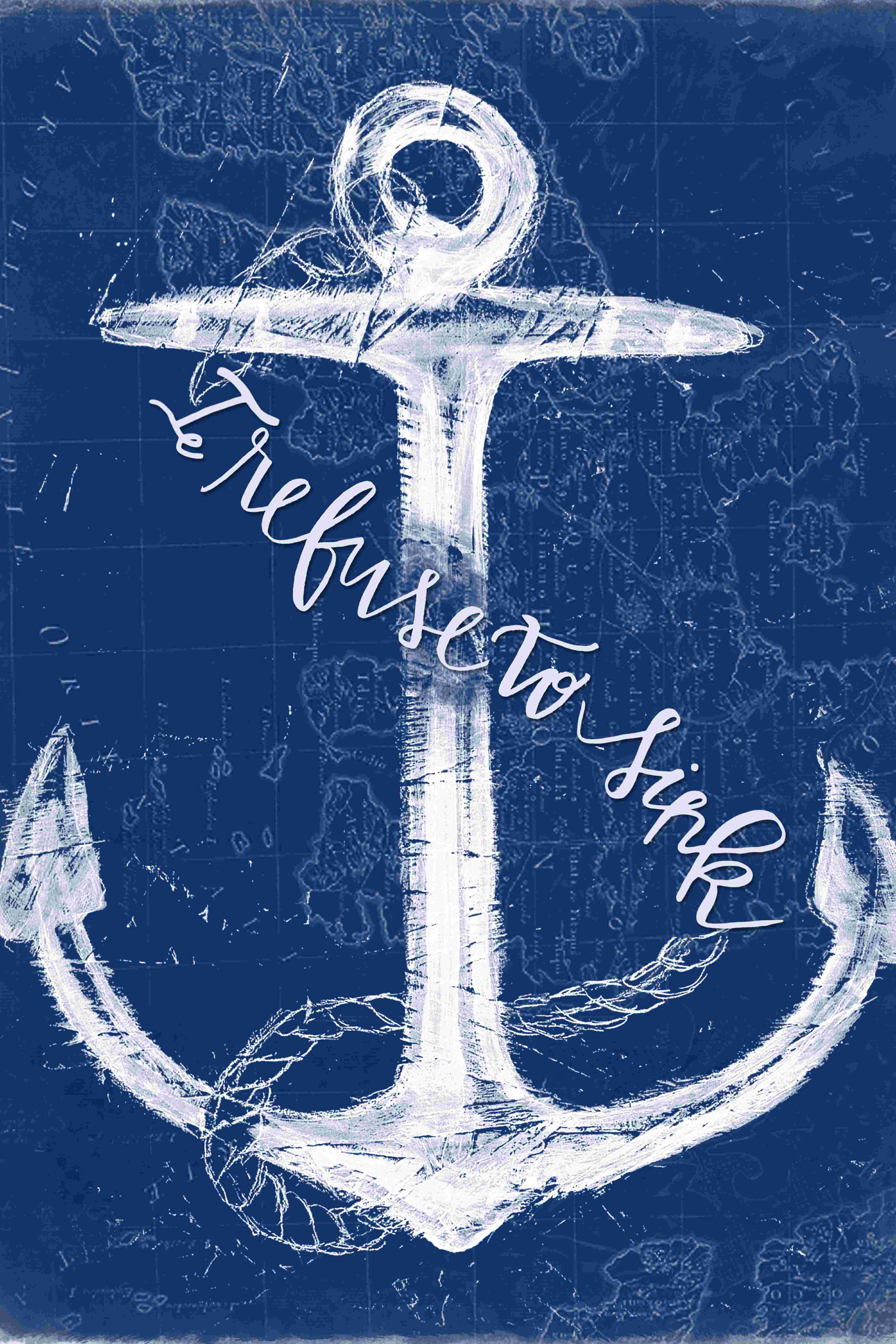 Breakwater Bay I Refuse to Sink - Wrapped Canvas Print | Wayfair