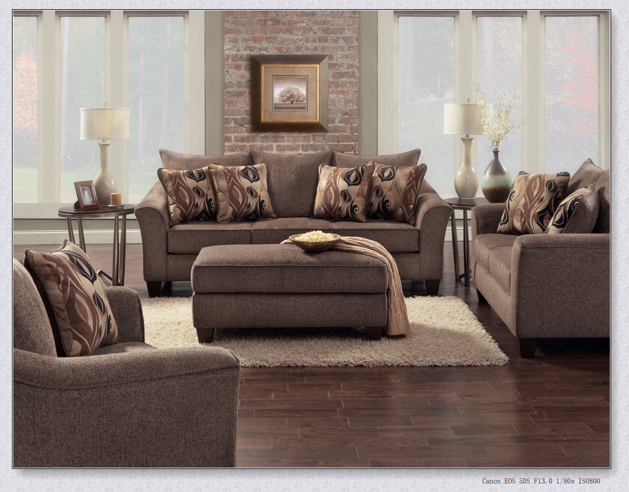 Rosdorf Park Camero Fabric 4-Piece Living Room sofa Set - Wayfair Canada