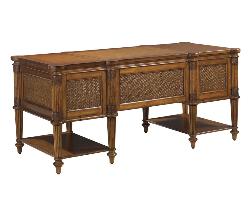 Tommy Bahama Home Island Estate Fraser Desk & Reviews | Perigold