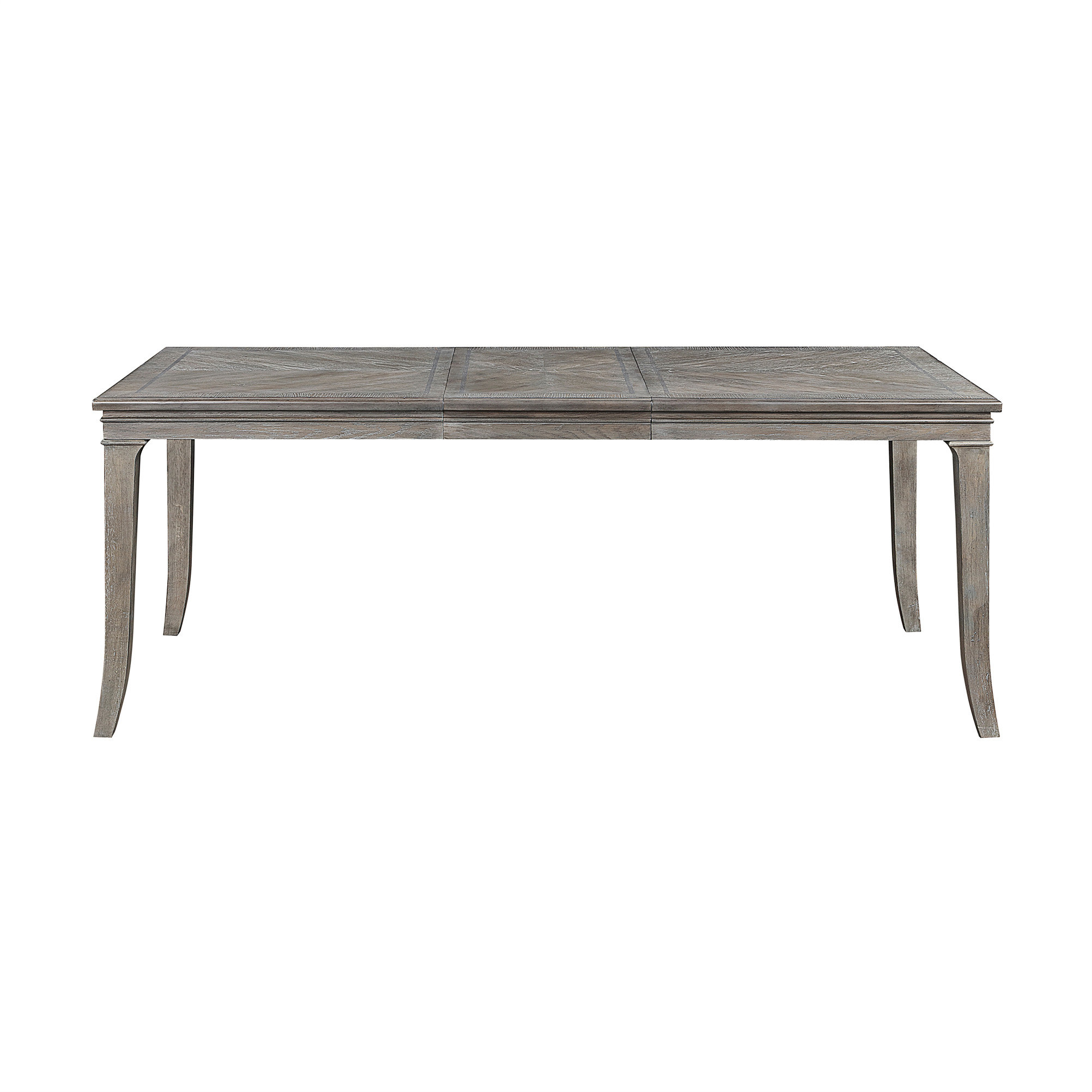 Gracie Oaks Classic Kitchen Dining Table With Extension Leaf 1Pc Brown ...