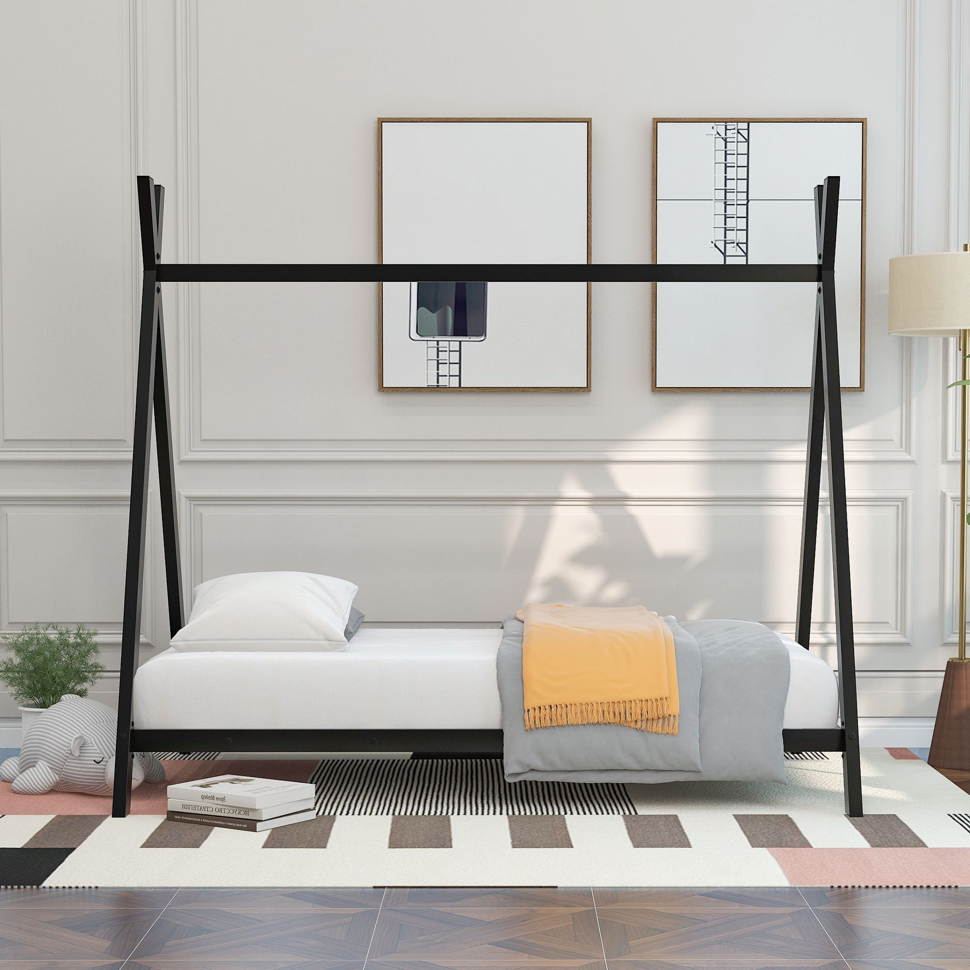 Harper Orchard House Bed Tent Bed Frame Twin Size | Wayfair