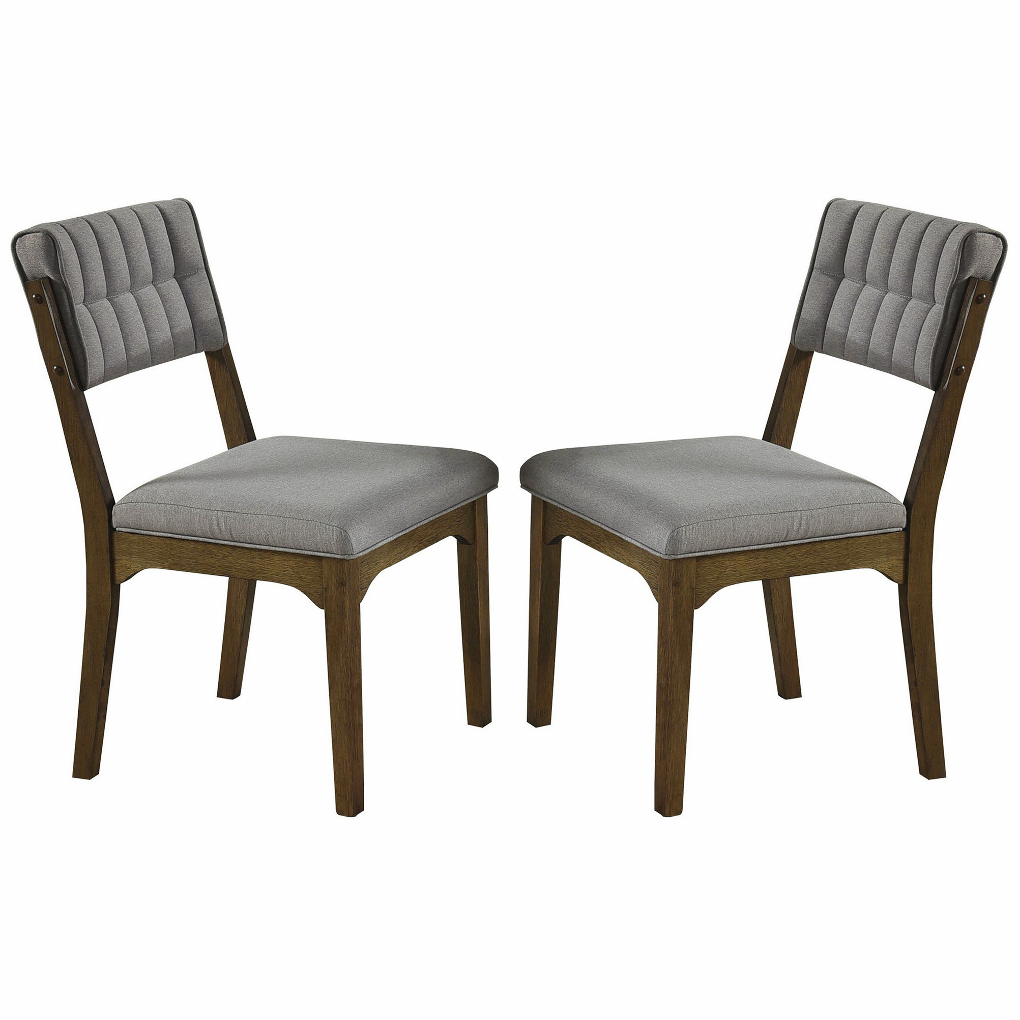 Red Barrel Studio® Side Chair, Dining Chair With Tufted Back And Welt ...