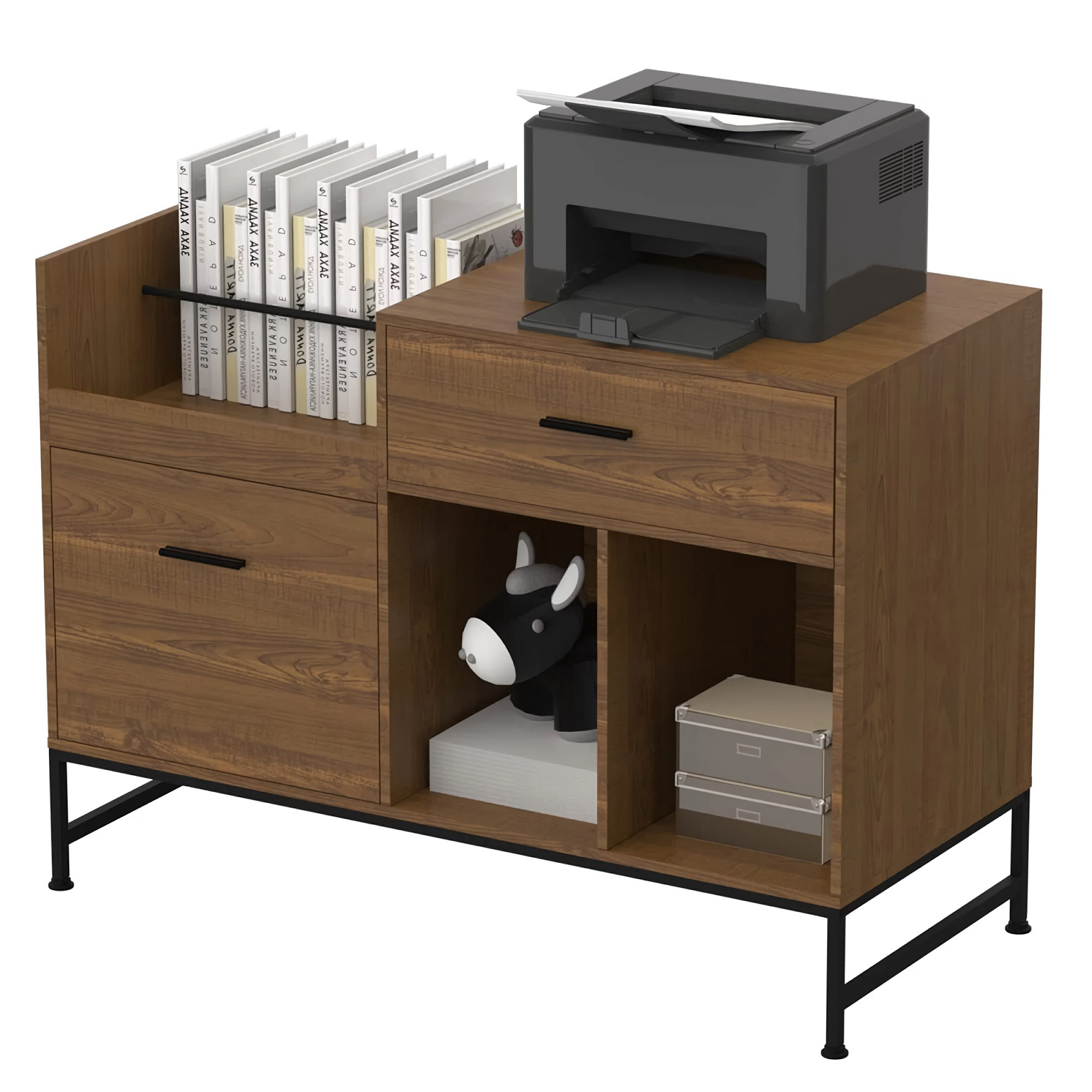 Latitude Run® 2 Drawer Lateral Filing Cabinet | Wayfair