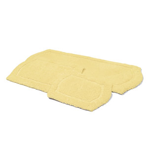 Yellow & Gold Bath Rugs, Mats & Bathrooms You'll Love | Wayfair