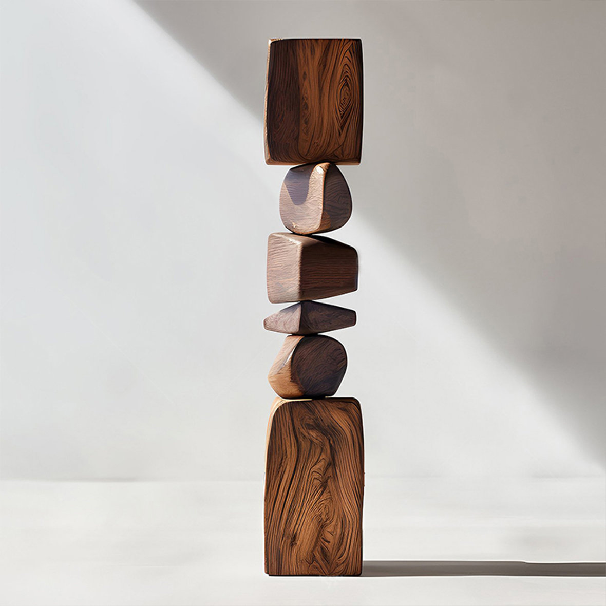 Loon Peak® Dark brown + Freeform shape + Cuboid + Specific weight of ...