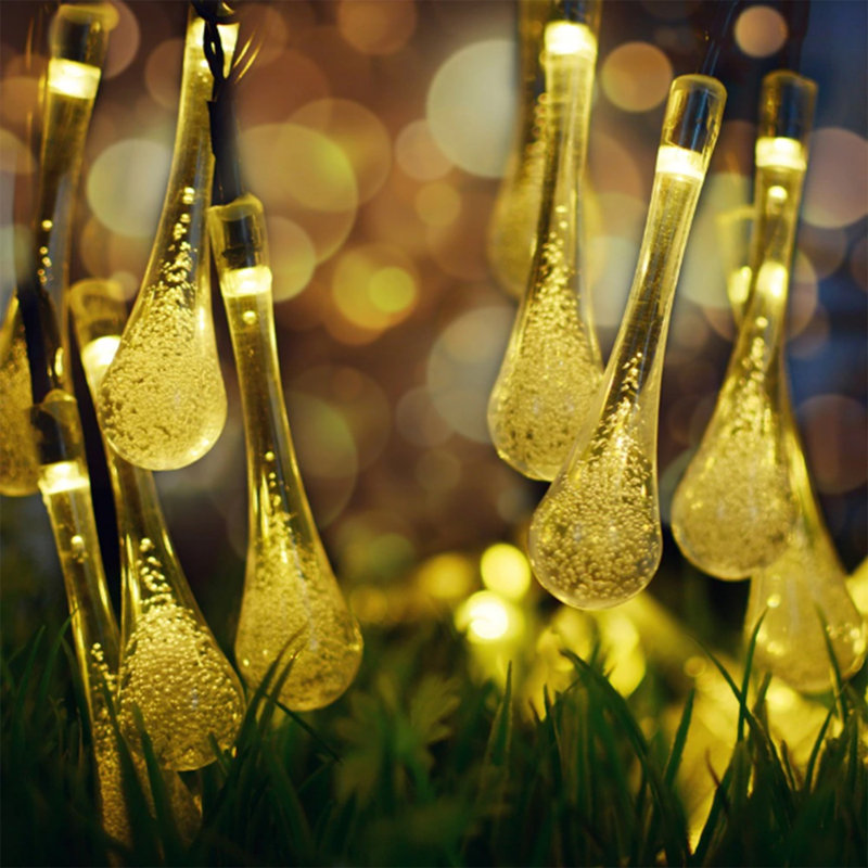 Wildon Home® Watsons 20' Outdoor LED Solar Powered 30 - Bulb Fairy ...