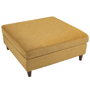 Square Yellow Ottomans & Poufs You'll Love | Wayfair