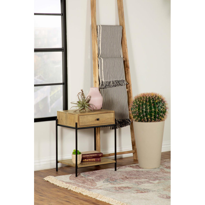 17 Stories Frame End Table with Storage & Reviews | Wayfair