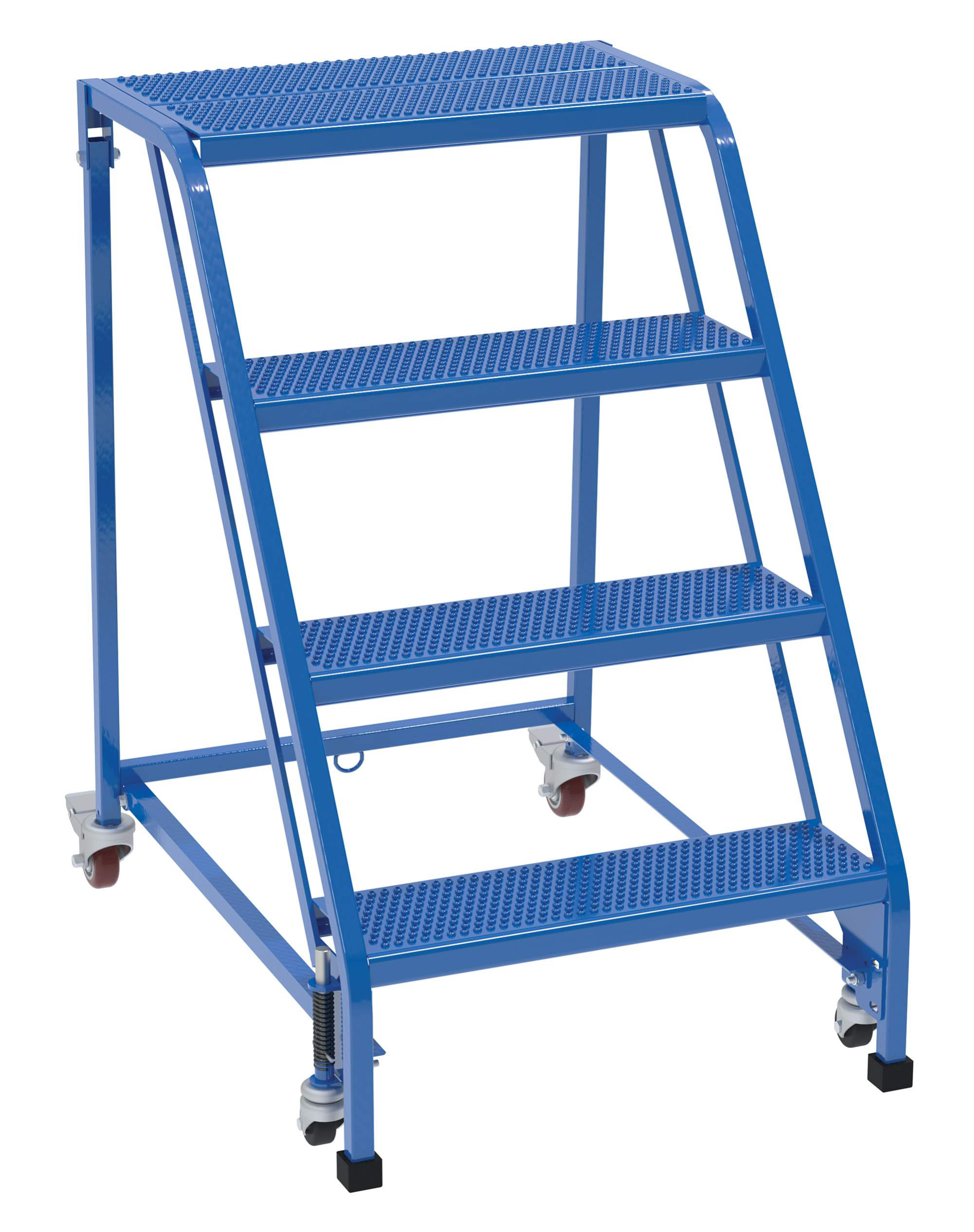 WFX Utility™ Carmans 4 - Step Steel Rolling Ladder | Wayfair