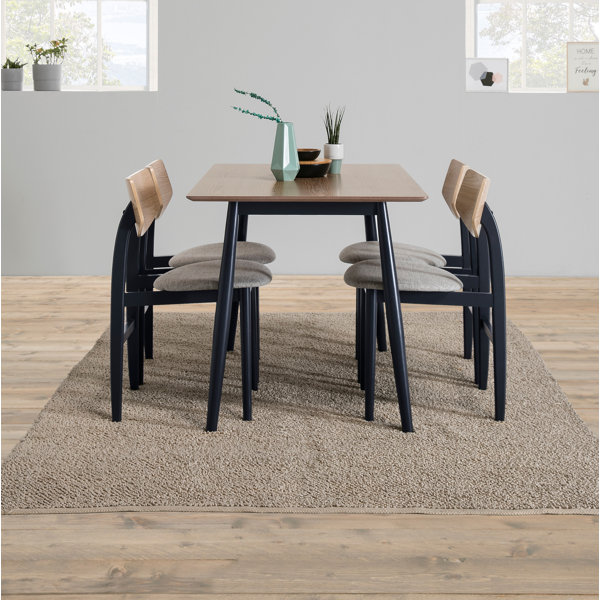 Corrigan Studio Leon Dining Set with 4 Chairs | Wayfair.co.uk