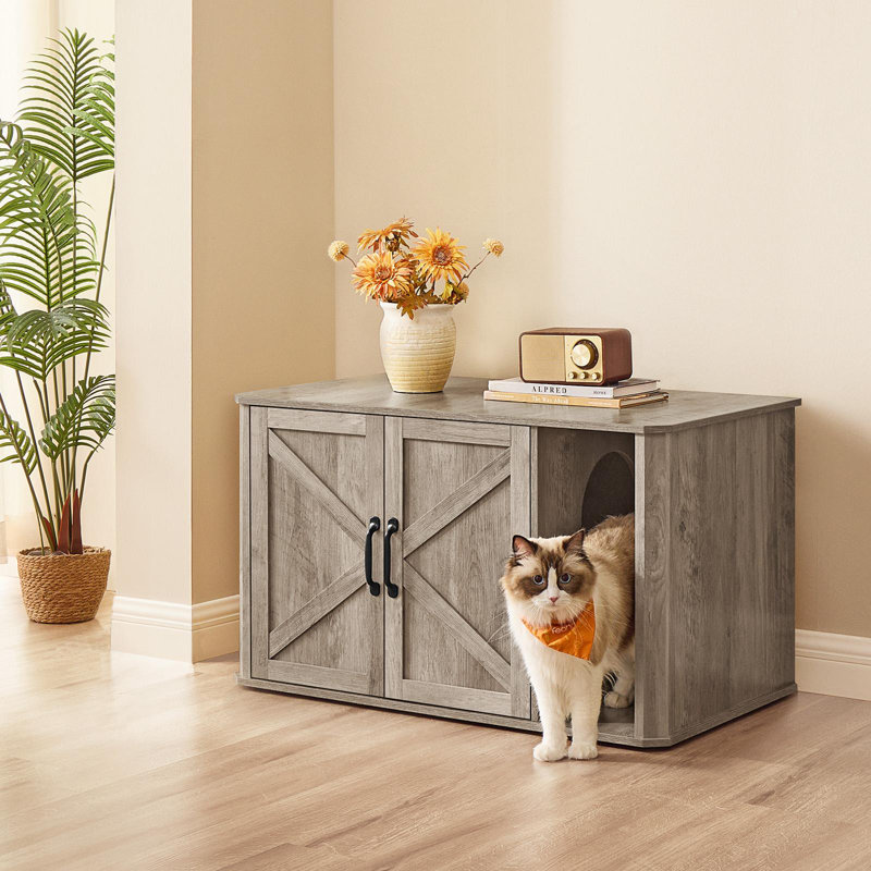 Tucker Murphy Pet™ Cat Litter Box Enclosure | Wayfair
