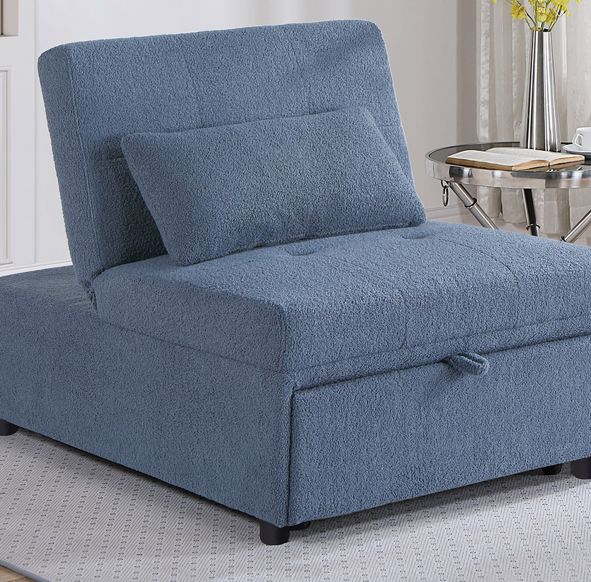 Latitude Run® Sleeper Sofa Chair Pillow Plush Tufted Seat 1Pc ...