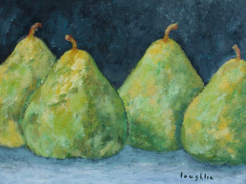 Winston Porter Pears by Brendan Loughlin - Wrapped Canvas Painting ...