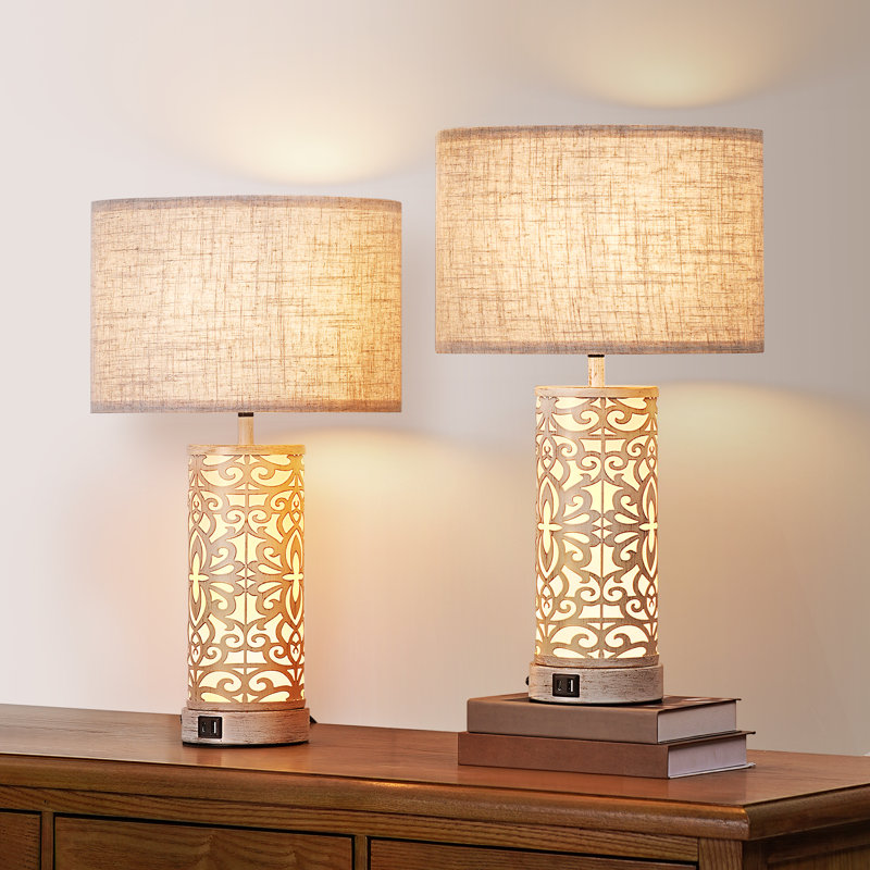 Laurel Foundry Modern Farmhouse® Deshawn Metal Touch Control Dimmable ...