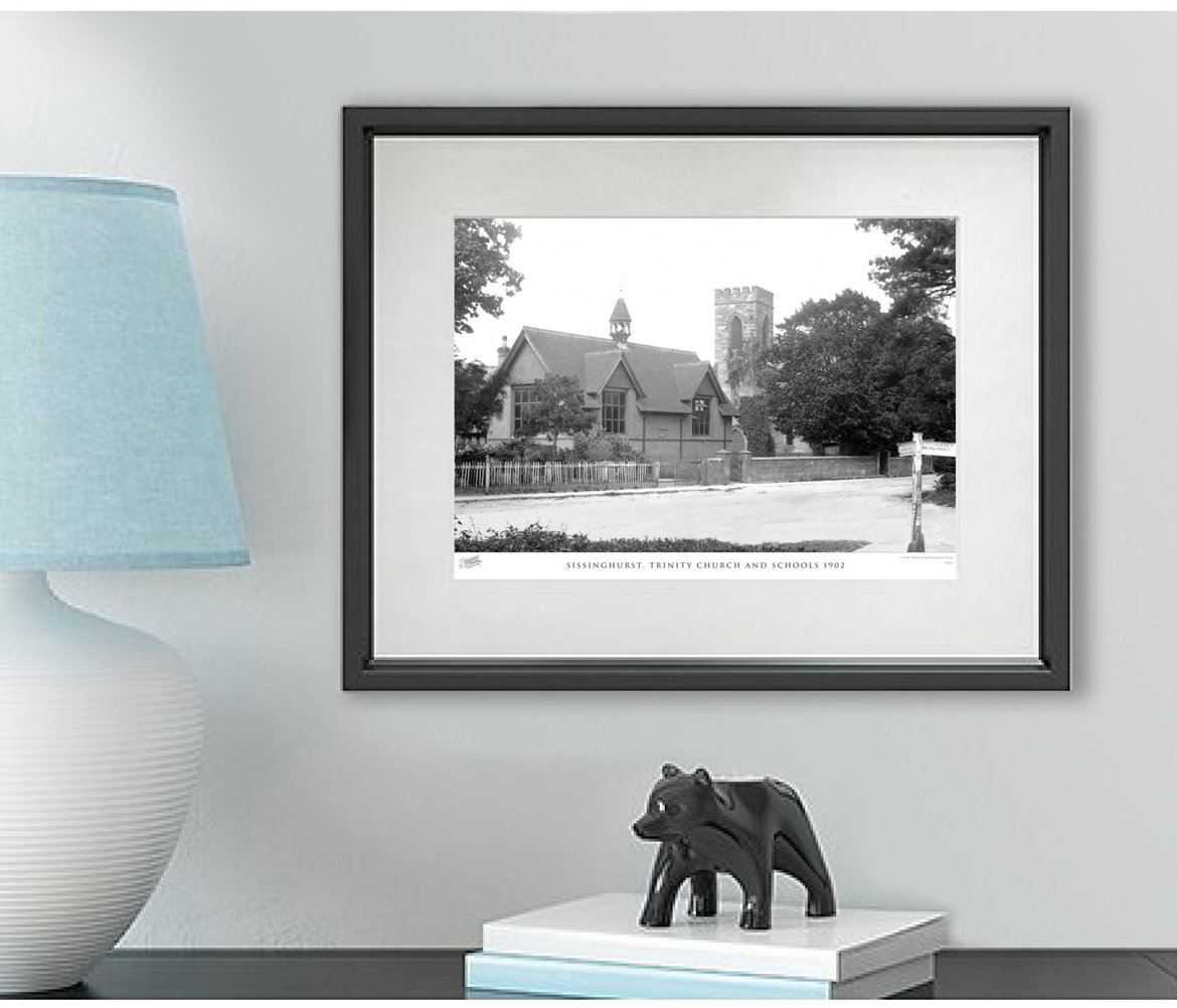 The Francis Frith Collection 'Sissinghurst, Trinity Church and Schools ...