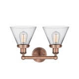 Copper Bathroom Vanity Lighting You'll Love | Wayfair