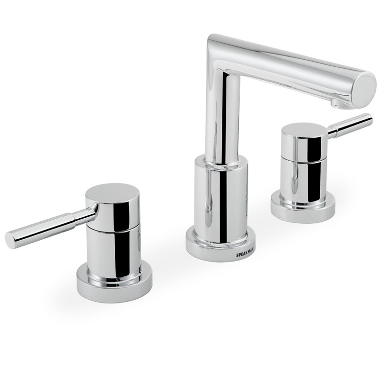 Speakman Neo Widespread Bathroom Faucet with Drain Assembly & Reviews ...