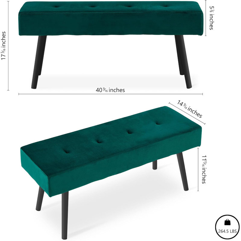 Mercer41 Reception Bench | Wayfair