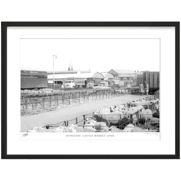 The Francis Frith Collection Oswestry, Cattle Market C1960 - Single ...