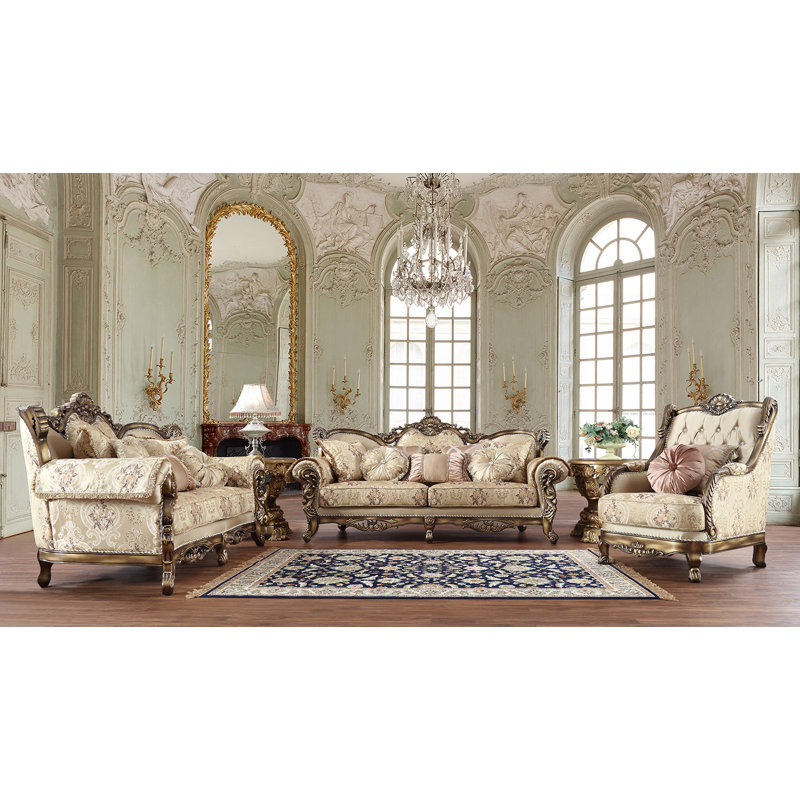 Direct Marketplace 3 Piece Configurable Living Room Set | Wayfair