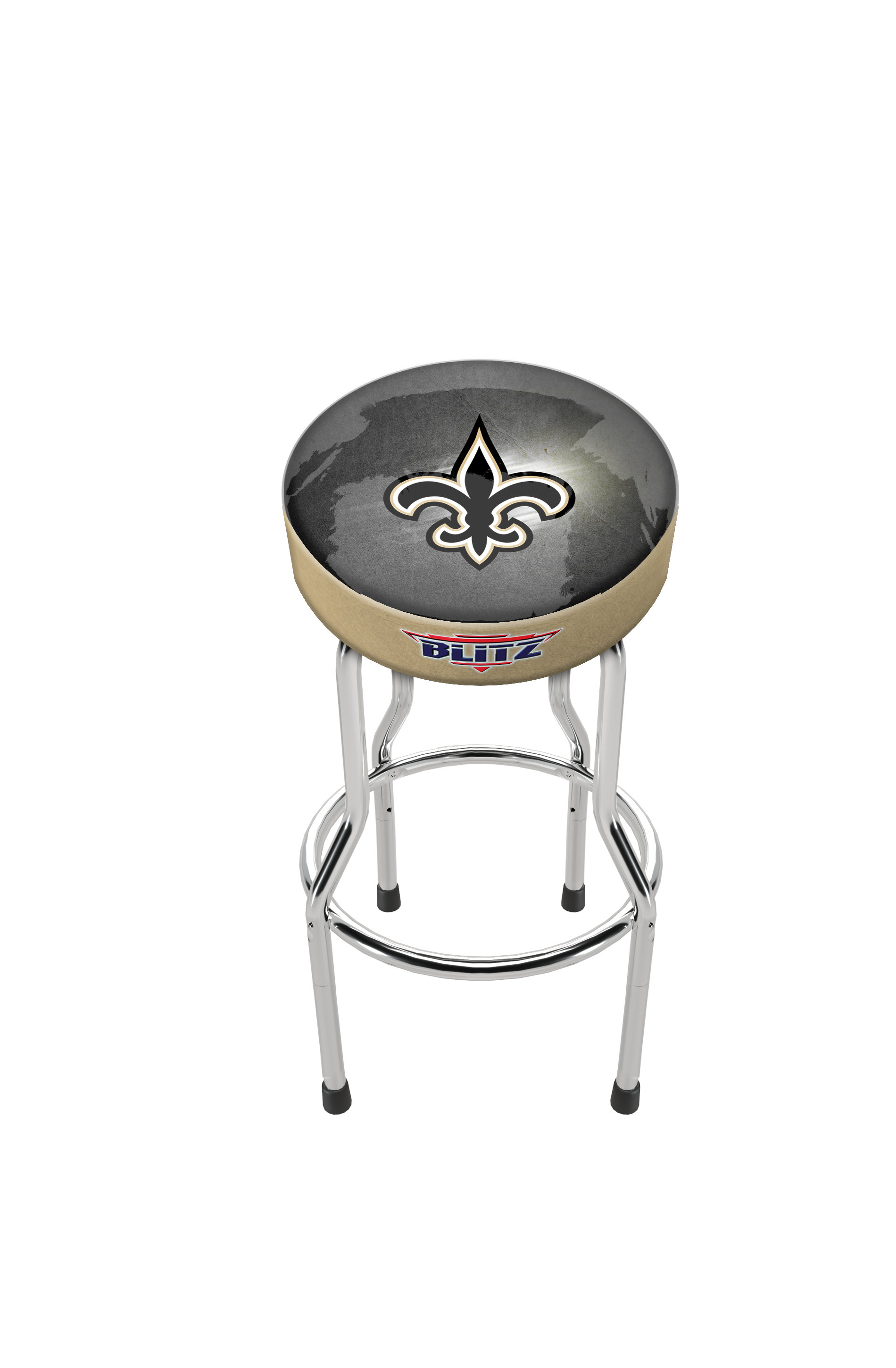 Arcade 1Up New Orleans Saints Adjustable NFL Blitz Team Pub Stool ...
