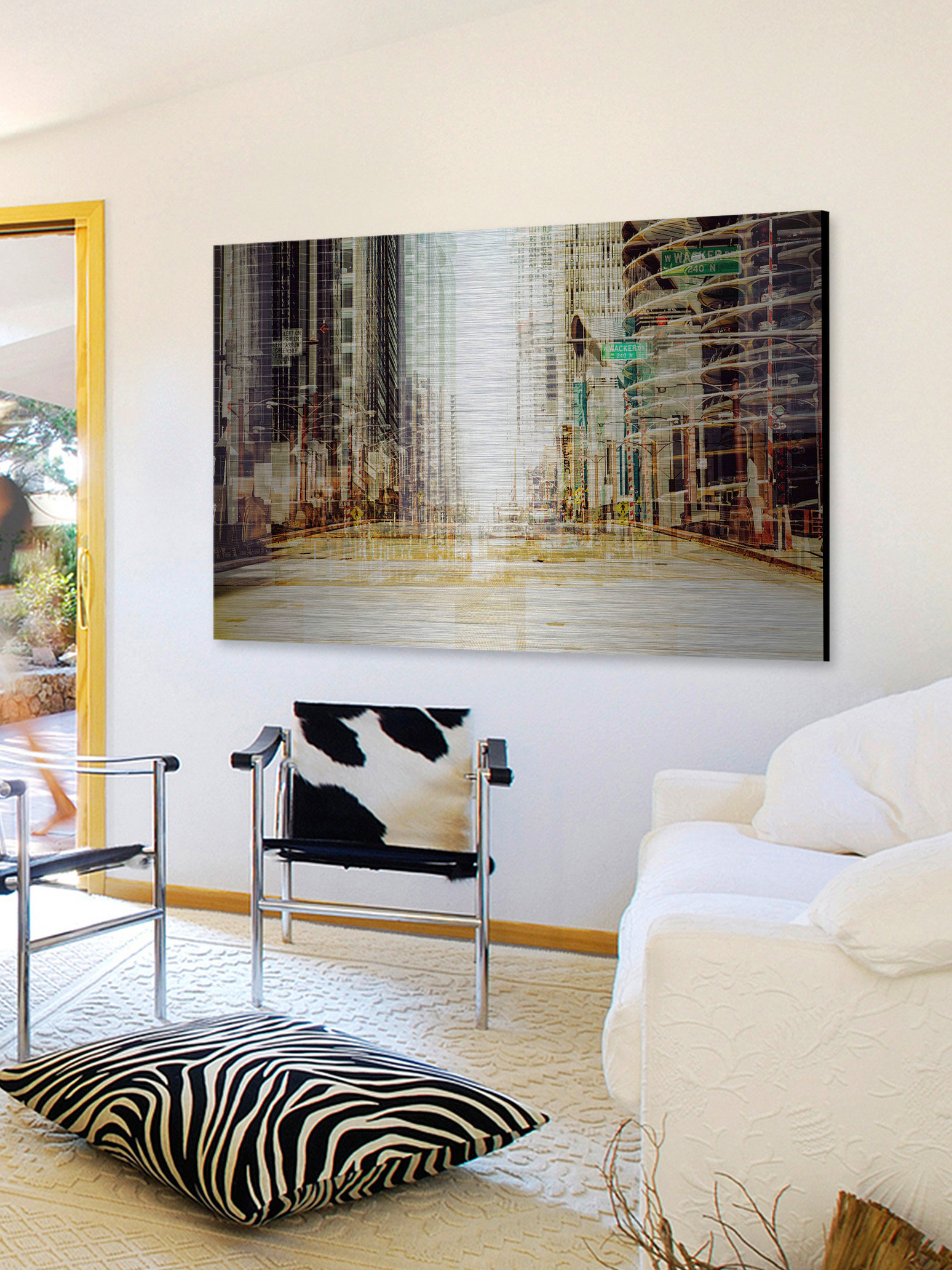 Marmont Hill "Luminous" Print on Metal | Wayfair