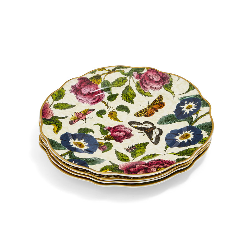 Spode Creatures Of Curiosity Cake Plates S/4 7.5" & Reviews | Wayfair